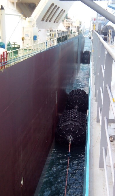 Report from the Captain of MOL FSRU Challenger