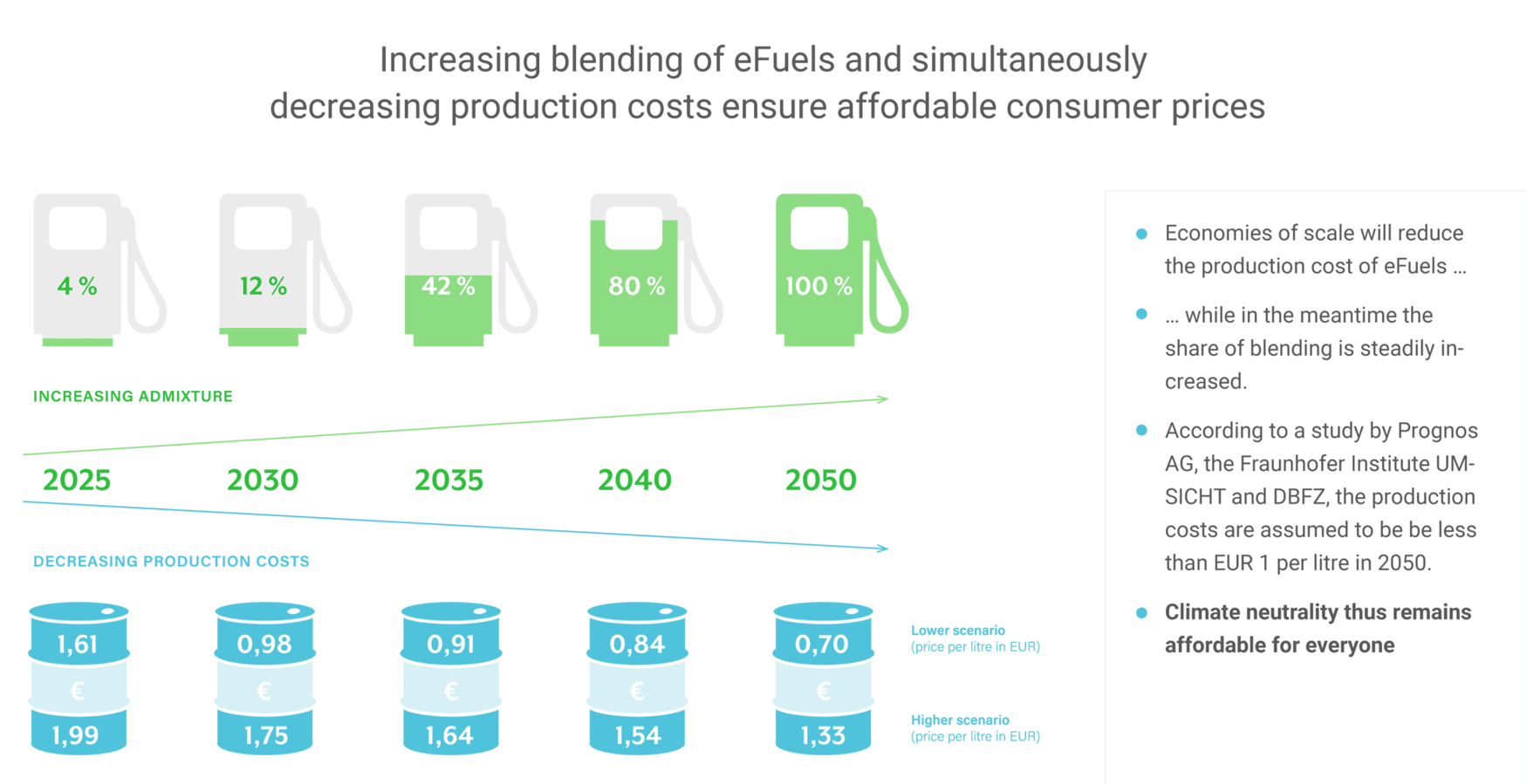 Is e-fuel a solution for a decarbonized economy?